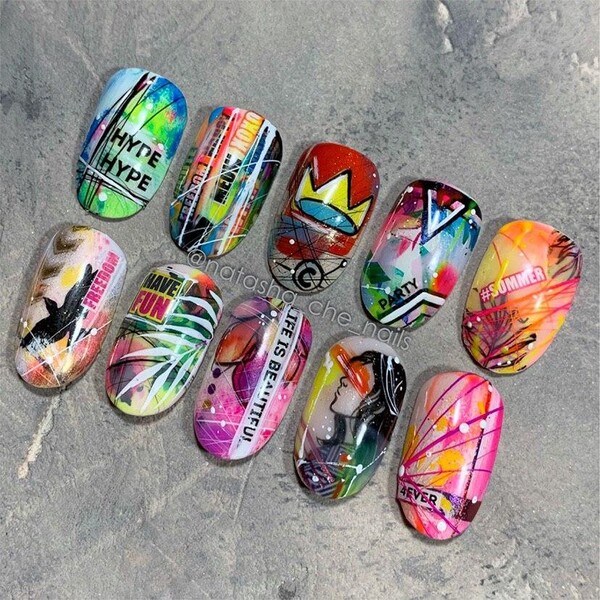 Nail Collage by Natasha Che